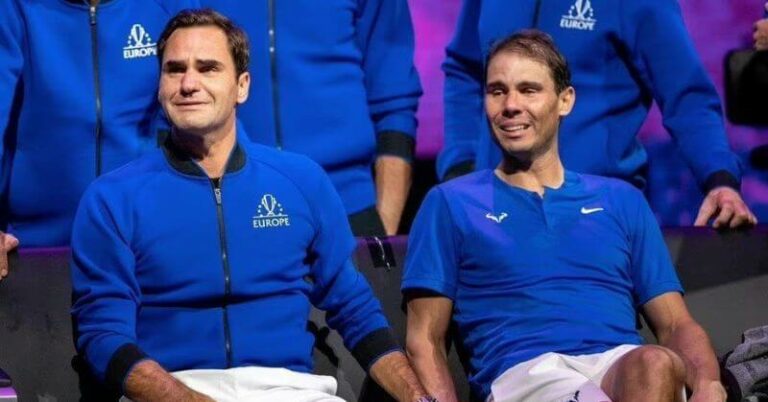 Watch: Rafael Nadal Bids Emotional Goodbye To Roger Federer At Lavers Cup
