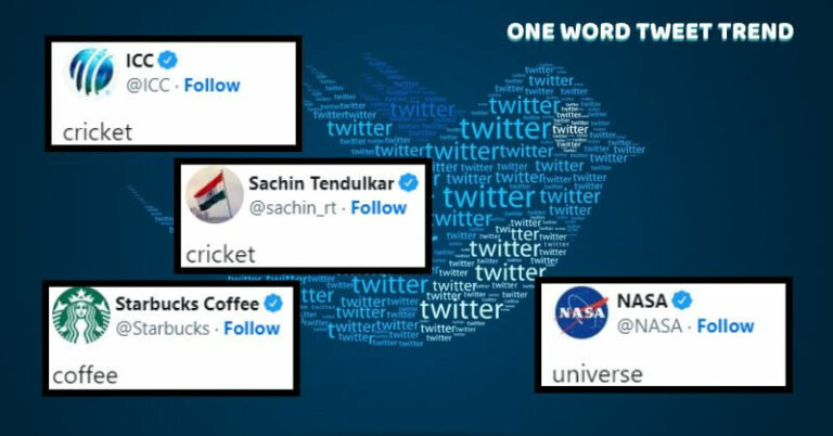 Twitter One Word Tweet Trend: How It Started And What Is It?