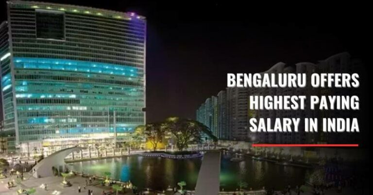 Bengaluru Is The Highest Paying Salary Hub In India With Projected ...