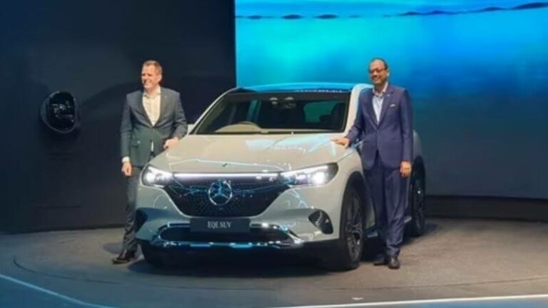 Mercedes EQE 500 Electric SUV Launched In India; Check Features ...