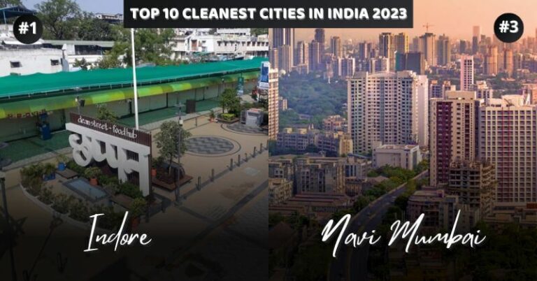 List Of The Top 10 Cleanest Cities In India 2023: Indore Becomes India's Cleanest City Record ...