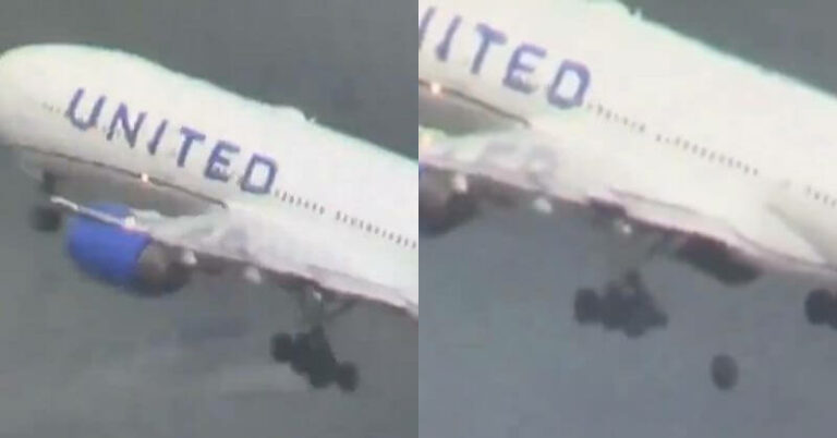 Watch Video: United Airlines Boeing 777 Aircraft Loses Wheel During ...