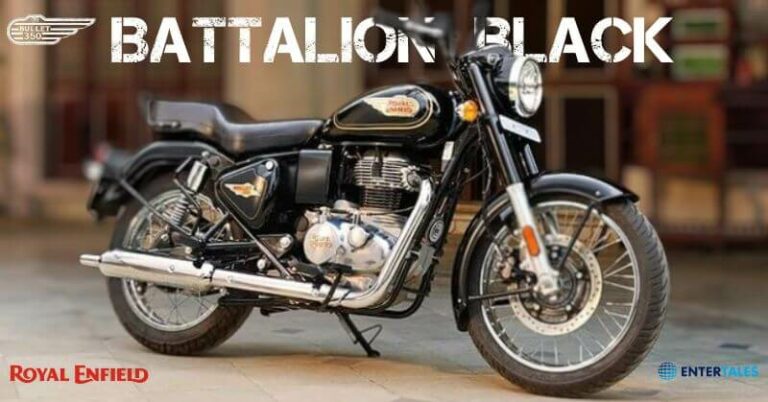New Royal Enfield Bullet 'Battalion Black' Launched: Check Out The ...