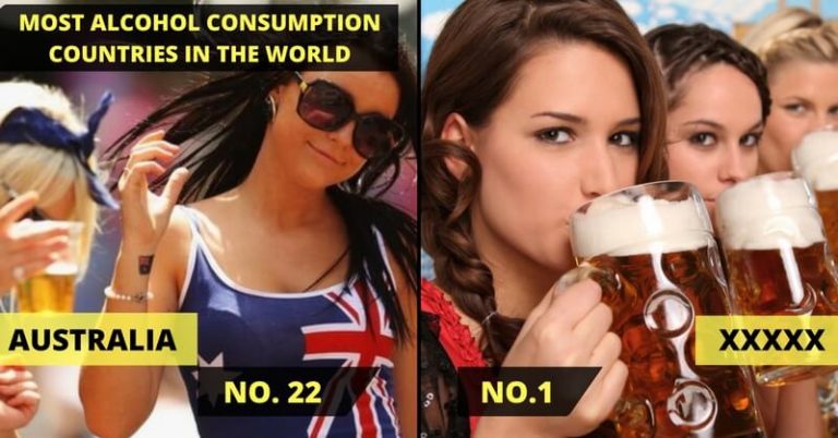 Top 25 Most Alcohol Consuming Countries In The World And Their Per ...