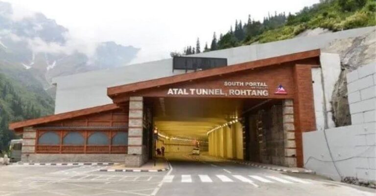 Everything About Atal Tunnel, A Longest Tunnel Above 10000 Feet In The World