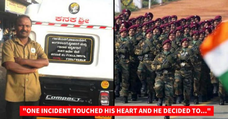 This Auto Driver's Genuine Gesture Is Very Heartwarming - Must Read