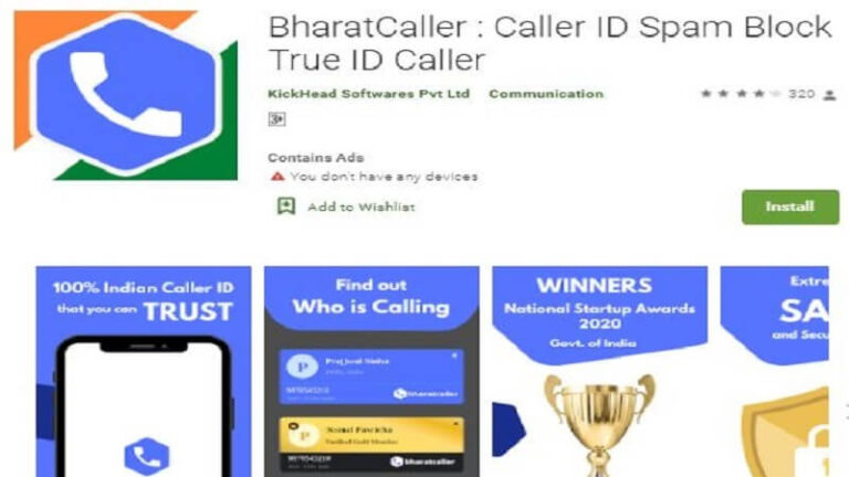 India Launches BharatCaller Similar To Caller ID App TrueCaller ...