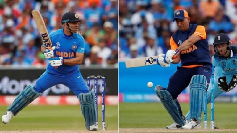 This Is The Reason Why MS Dhoni Is Changing His Bat Logos In The World Cup