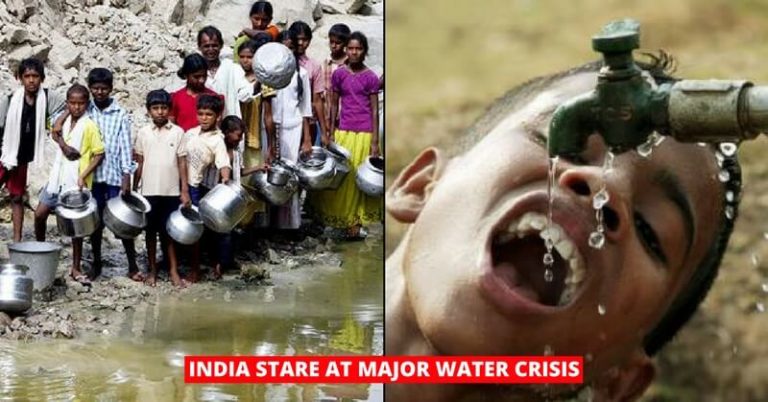 Indian Water Crisis Gone Too Far, Millions Of People Have No Access To ...