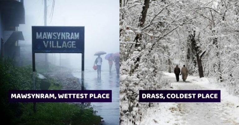 From Wettest To Driest, Hottest To Coldest, India’s Most Extreme Places ...