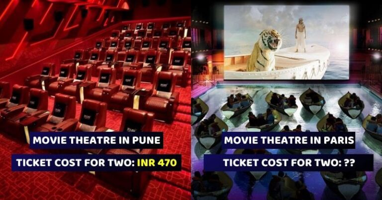 Comparison Of Movie Ticket Cost In India From Other Countries Will ...