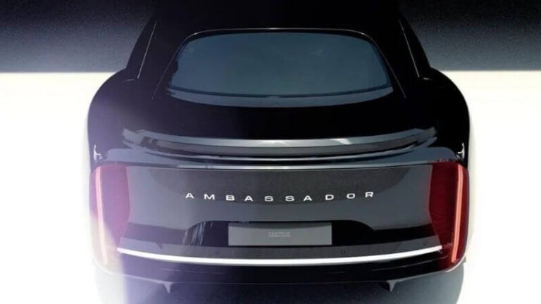 Hindustan Motors Ambassador Car Is Making A Comeback As An Electric ...