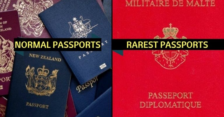 Rarest Passports Of The World Held By Only 500 Individuals