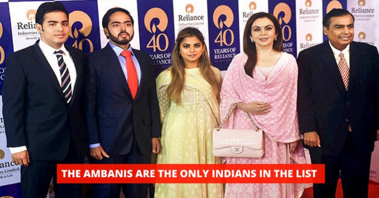 Check Out This List Of The Richest Families Around The World